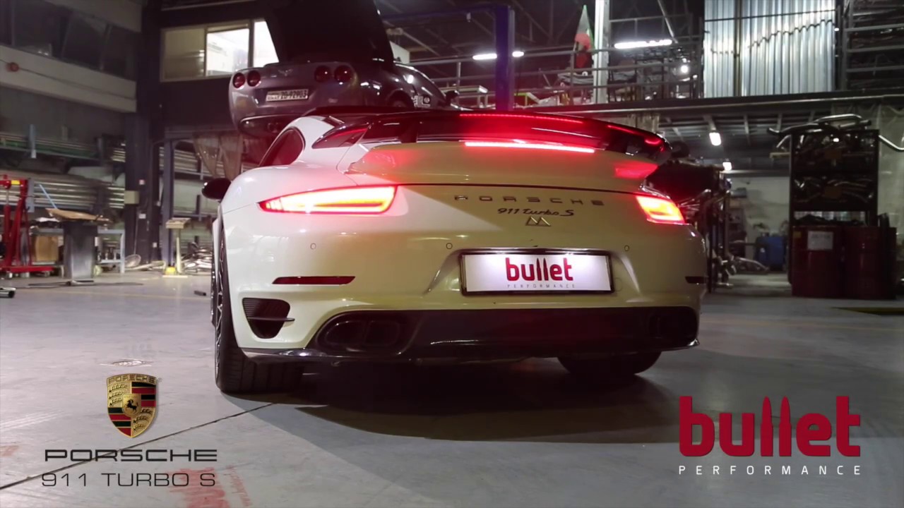 Porsche 911 Turbo with Bullet Performance Exhaust System - YouTube