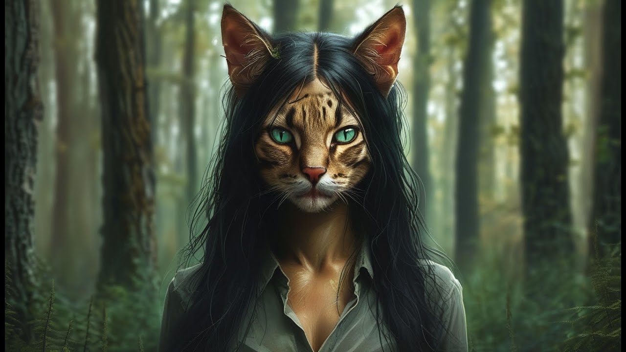 Mysterious Cat-Human Hybrid Spotted in Woods HD 70 - YouTube