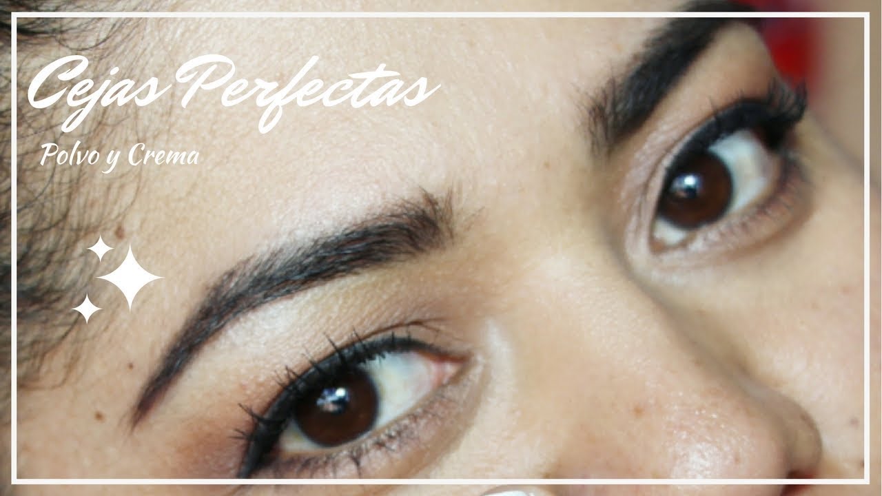 CEJAS PERFECTAS!!! Mi Rutina de Cejas Completa con Polvo y Crema/Gel ...