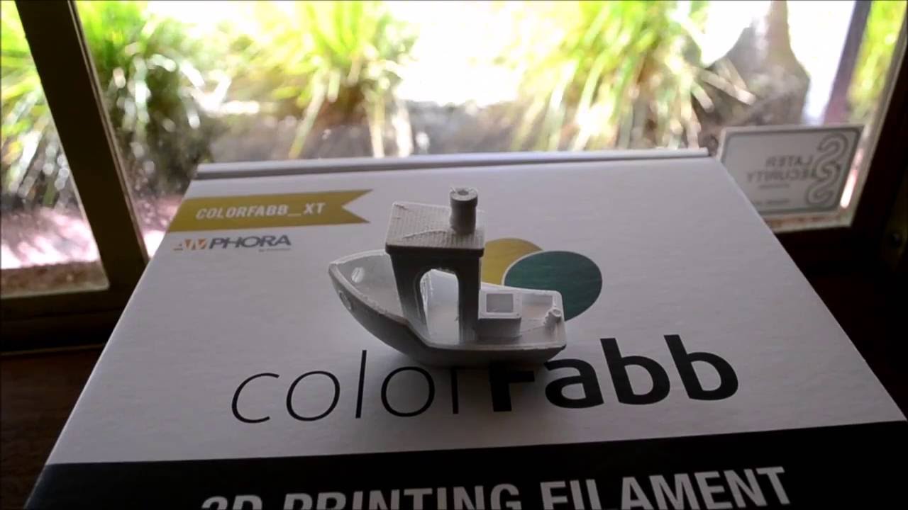 3D Printing 101: Colorfabb XT - YouTube
