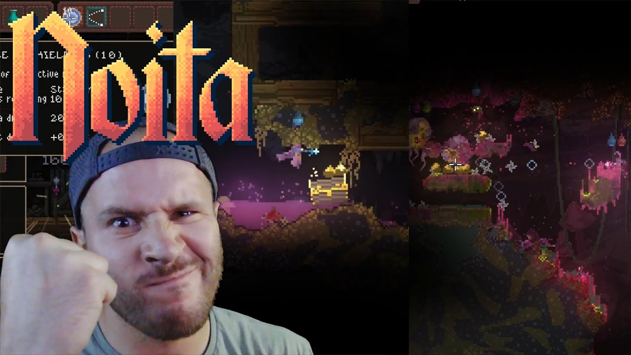 Noita: Exploring the Fungal Biome...yeah #14 - YouTube