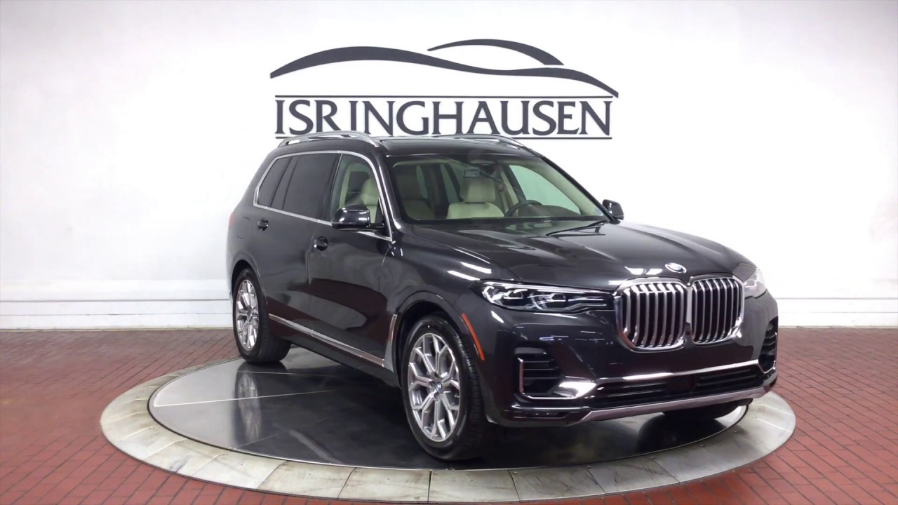2019 BMW X7 xDrive50i in Dark Graphite Metallic - 38861 - YouTube