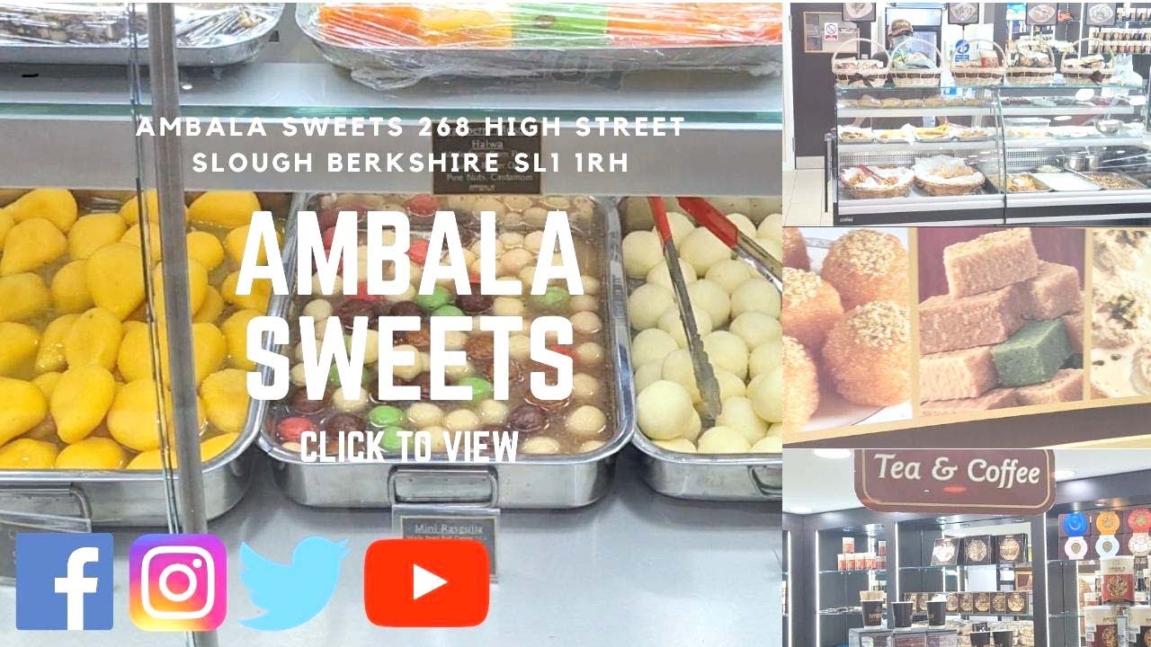 Ambala Sweets Promo/A Visit To Ambala Sweets/DAHI BHALEY/ Hubshi Halwa ...