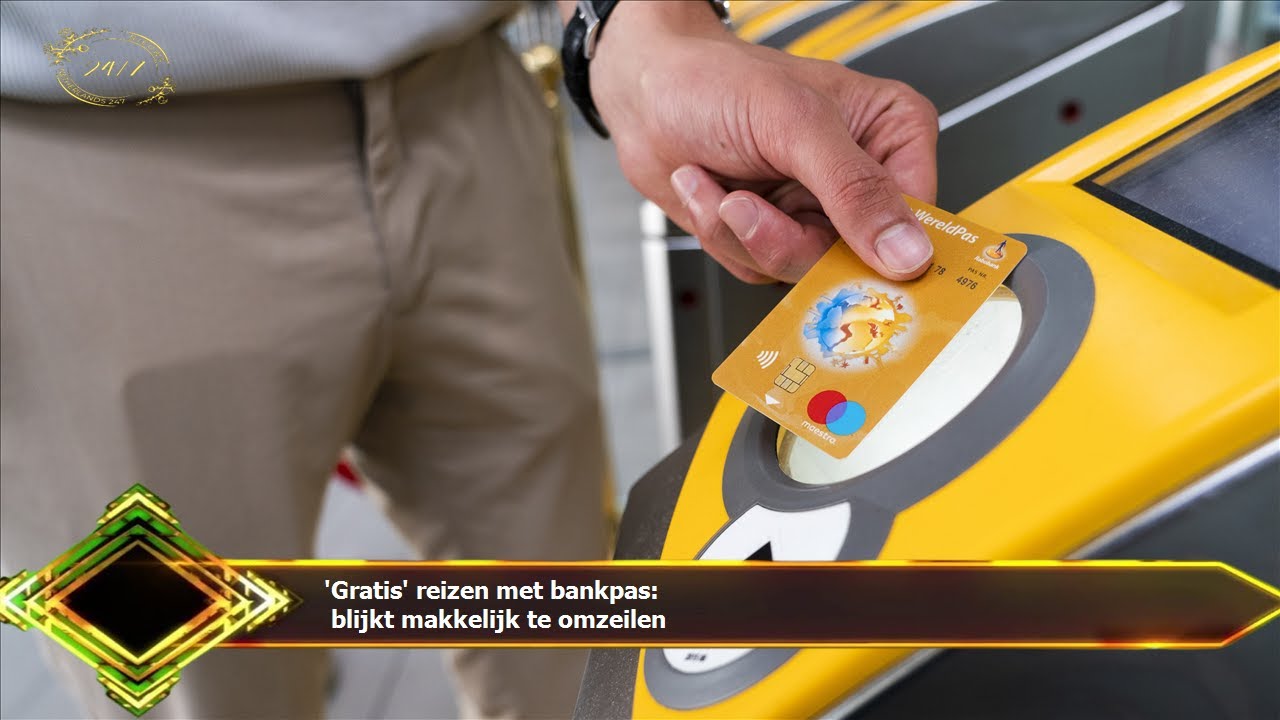 'Gratis' reizen met bankpas: blijkt makkelijk te omzeilen - YouTube
