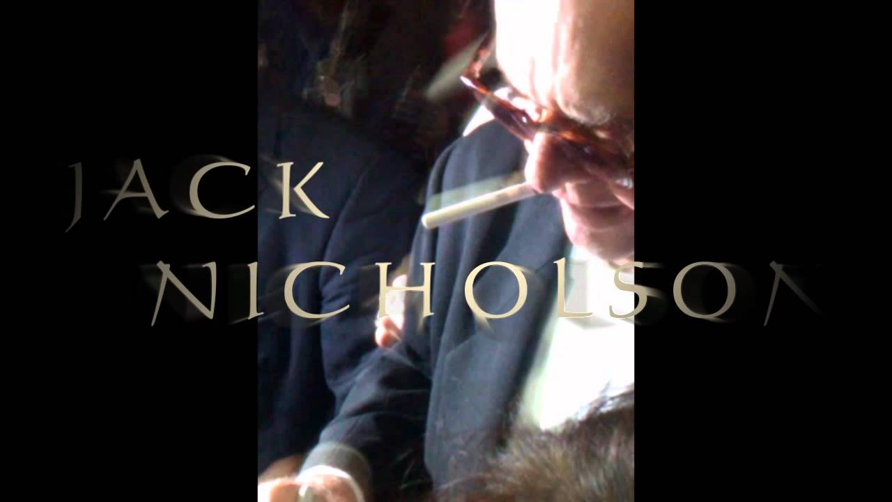 Jack Nicholson signing autographs Memorabilia Lane & Promotions - YouTube