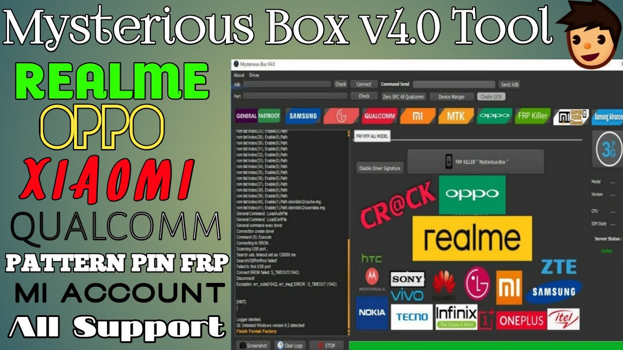 Mysterious Box V4.0.0 Tool Free without Box | All Pattern Unlock Tool ...
