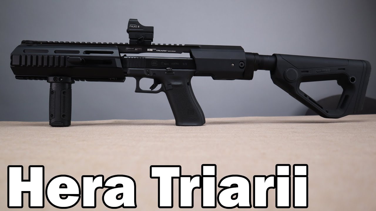 Hera Arms Triarrii – Un Châssis pour votre Glock (ou CZ) - YouTube