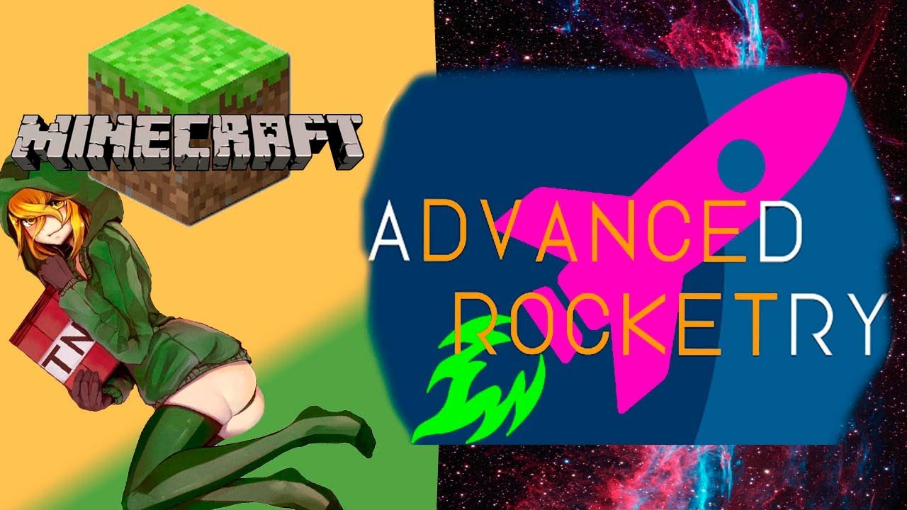 Minecraft Обзор мода Advanced Rocketry - YouTube