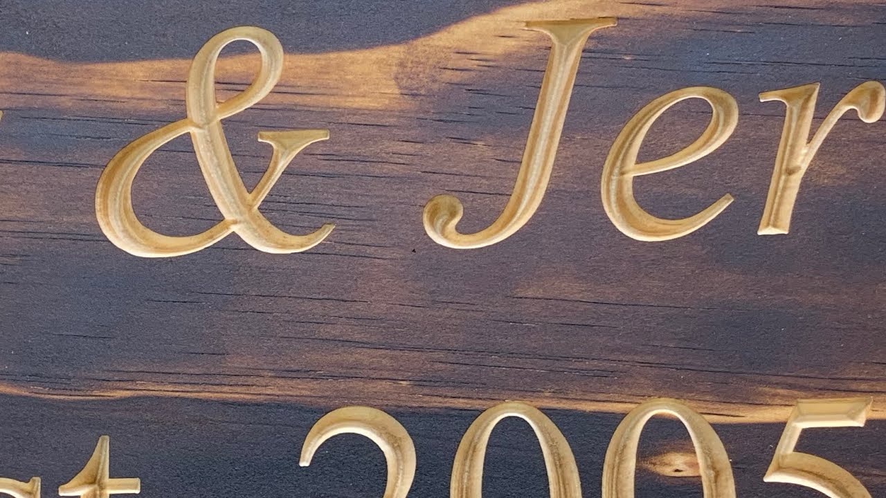 Vbit carving wooden Christmas gift | Shapeoko XXL using Vcarve pro CNC ...