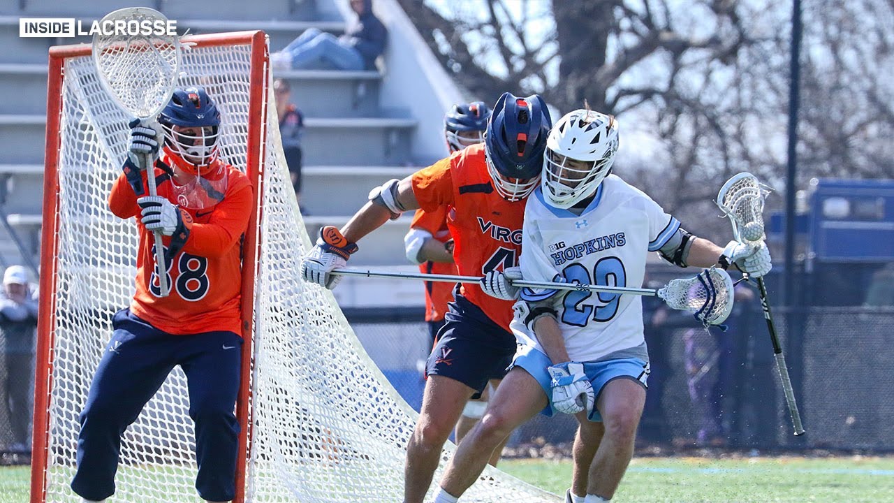 CLOSE RIVALRY GAME | VIRGINIA vs. JOHNS HOPKINS Lacrosse | 4K ...