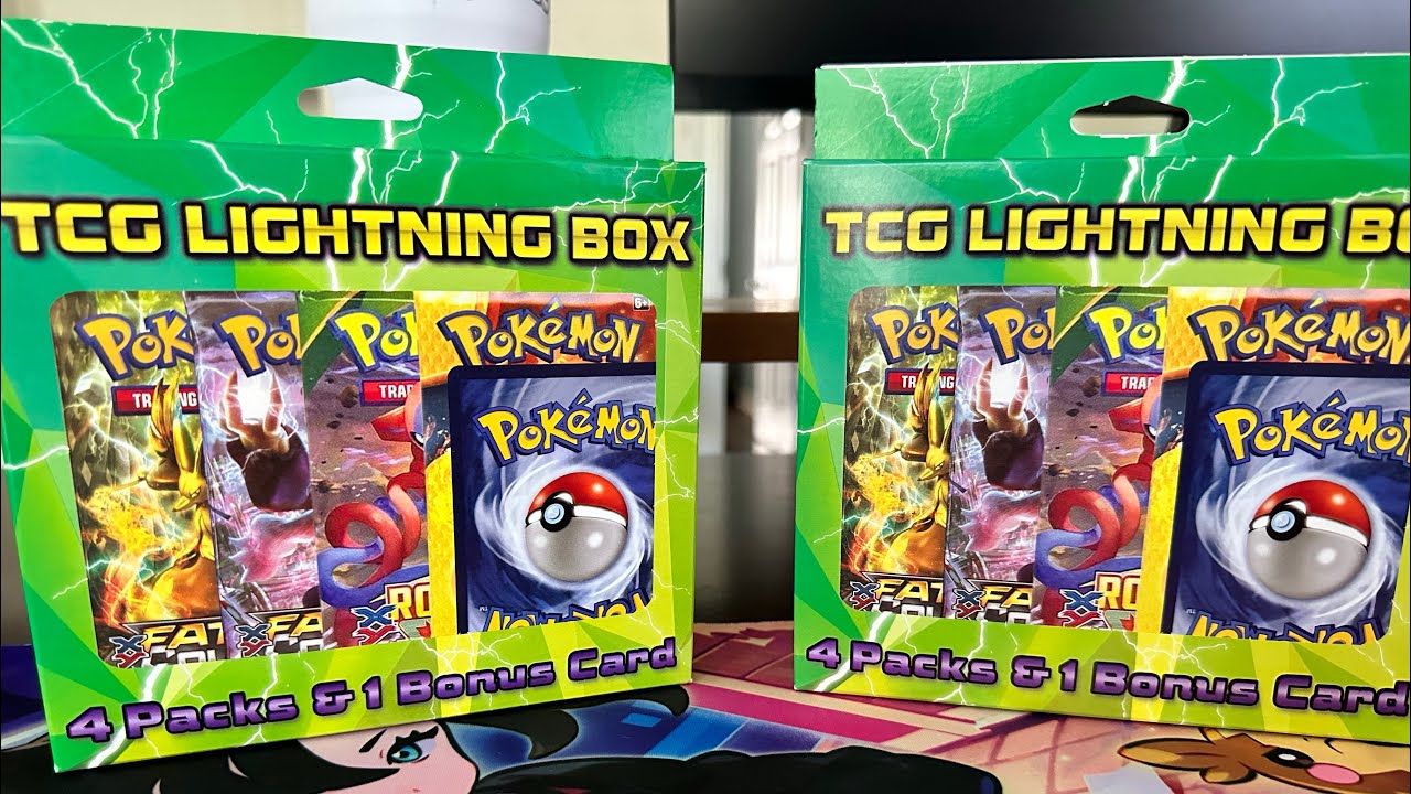 Opening 2 of the Pokémon TCG Lightning Boxes to see what’s inside ...