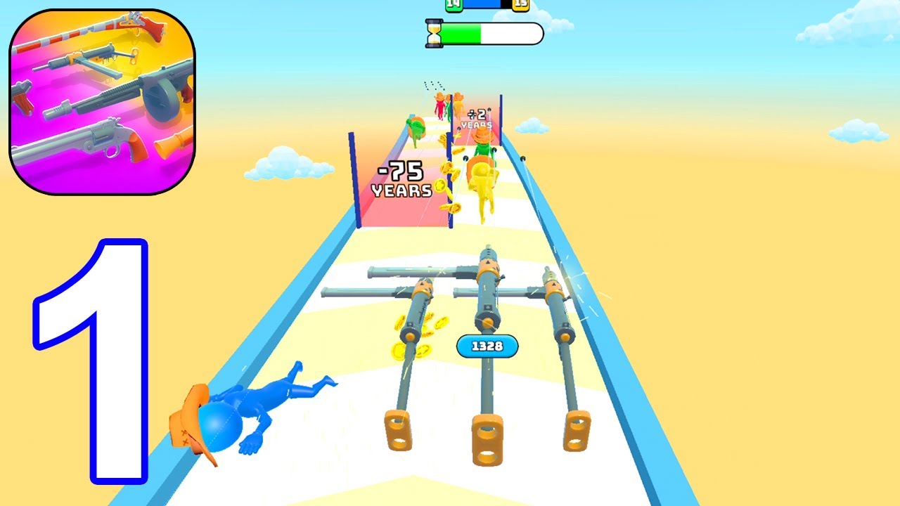 Weapon Evolution - Gameplay Walkthrough Part 1 All Levels 1-15 (Android ...