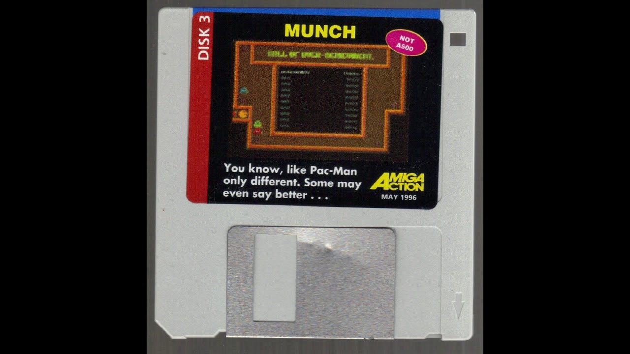 Amiga Floppy Disk Loader Amiga Action Magazine Amiga Action # 082 Disk ...