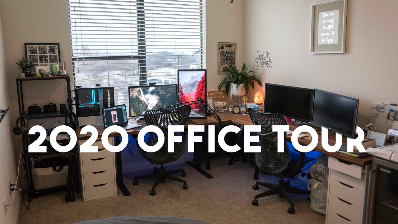 My Work From Home Developer Office Tour | 2020 - YouTube