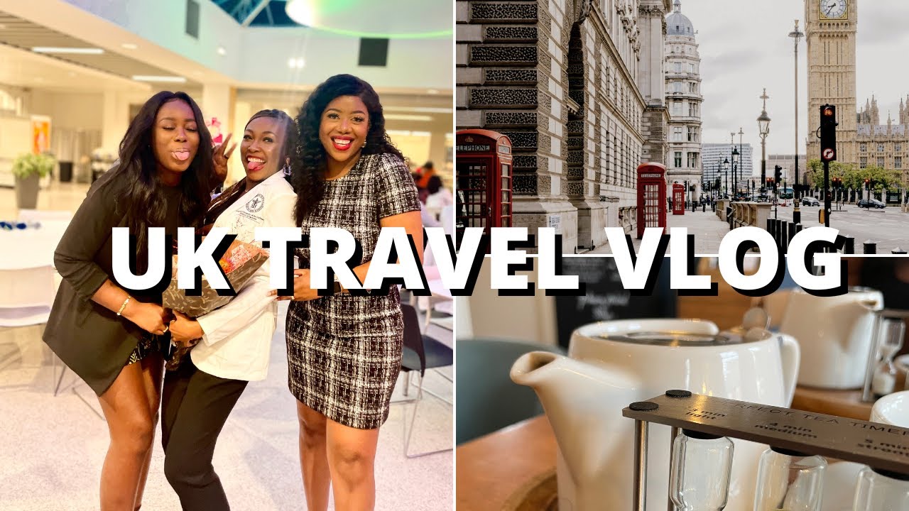 My first time in the UK | Girls Trip | Travel Vlog - YouTube