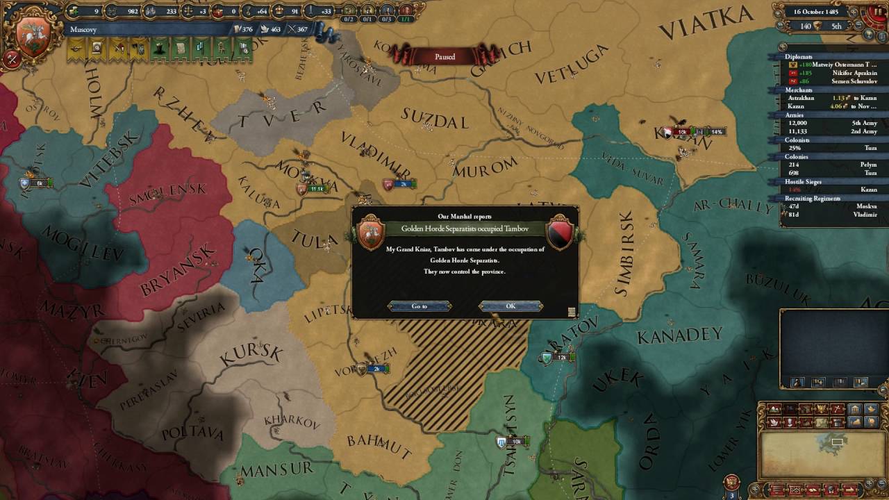 Europa Universalis IV - Muscovy Let’s Play - EP15 - YouTube