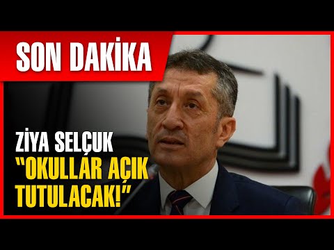 Ziya Selçuk'tan Telafi Programı Açıklaması | Son Dakika Haber