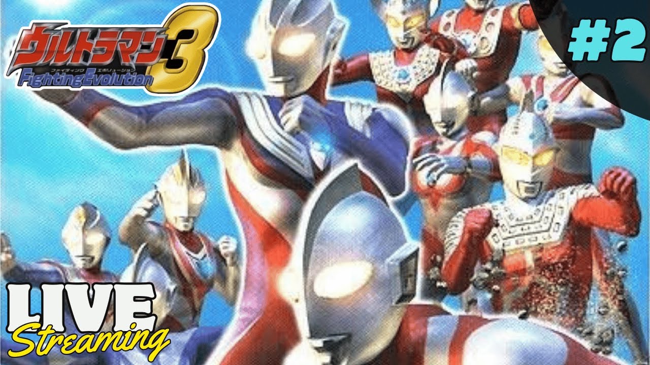 LANJUT KITA MAINKAN GAME ULTRAMAN PS2 - ULTRAMAN FIGHTING EVOULUTION 3 ...