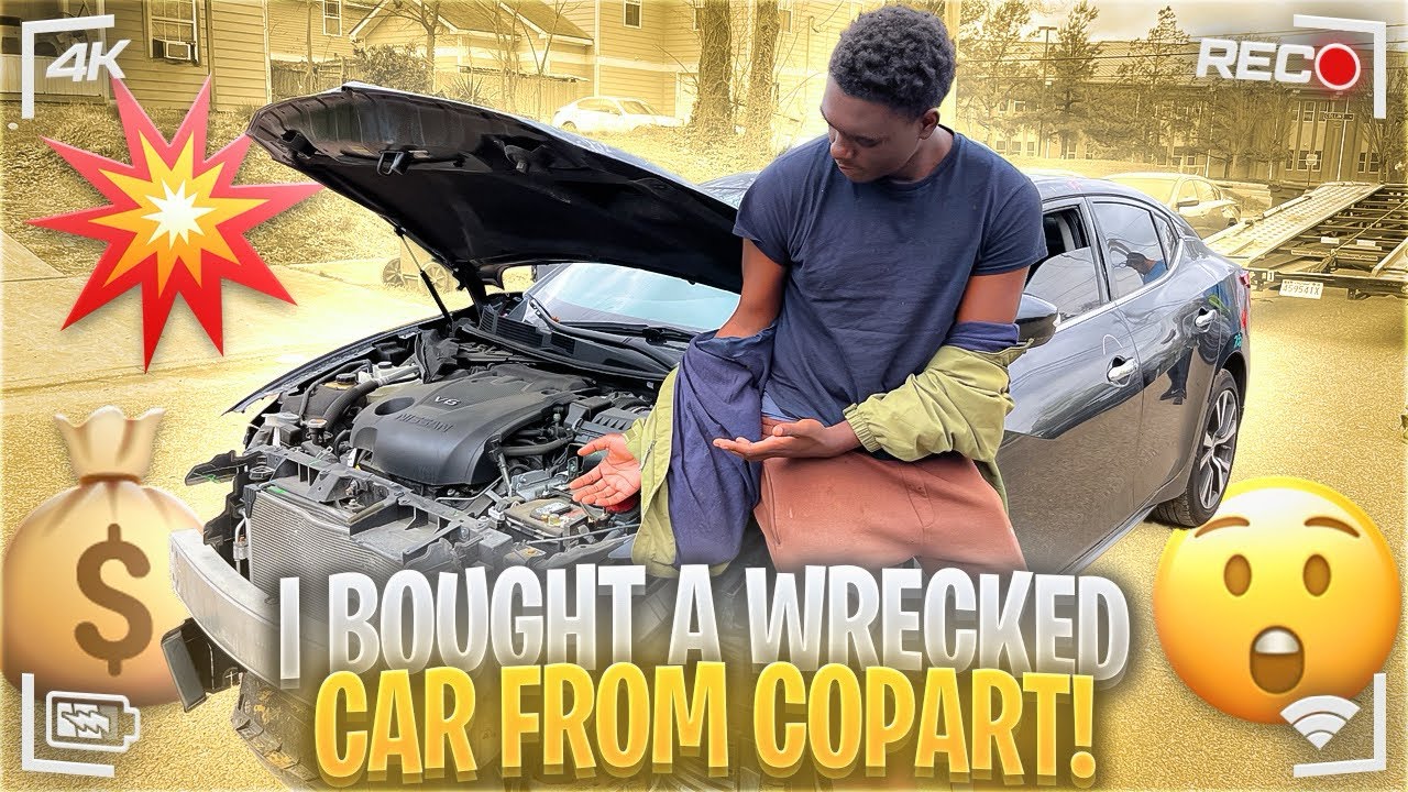I Bought A Wrecked Car From Copart - YouTube