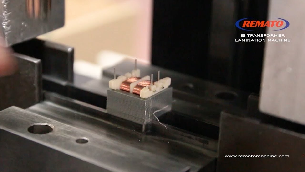 EI Lamination Inserting Machine | REMATO MACHINE - YouTube