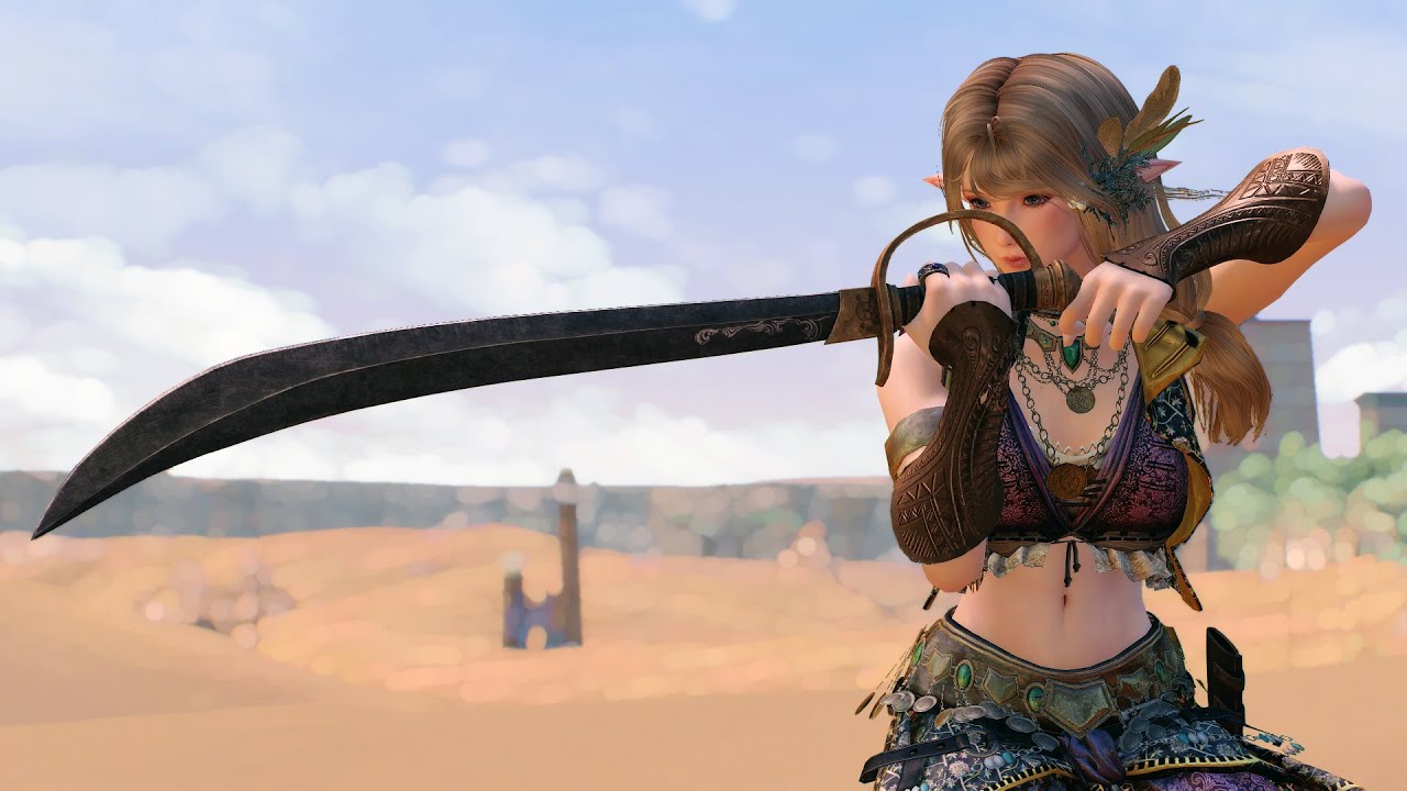 Skyrim Mods: Curved Sword Animation - YouTube