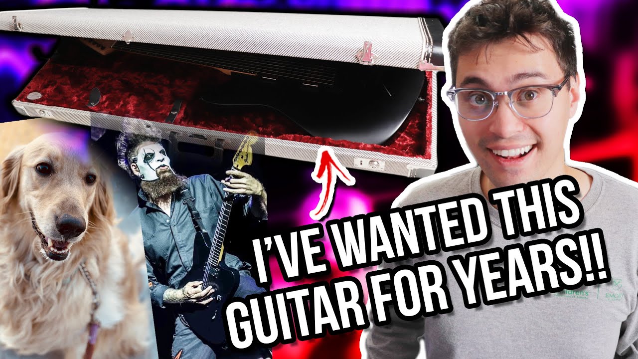 Last New Gear of 2021!! Jim Root SIGNED Guitar and "Right, Pringle ...