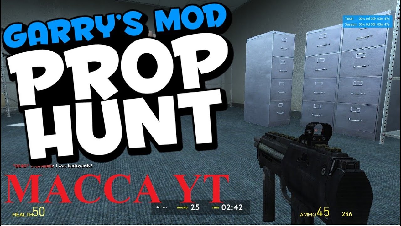 PC Noob Plays - GMOD Prop Hunt - PC Livestream - Testing Things Out ...