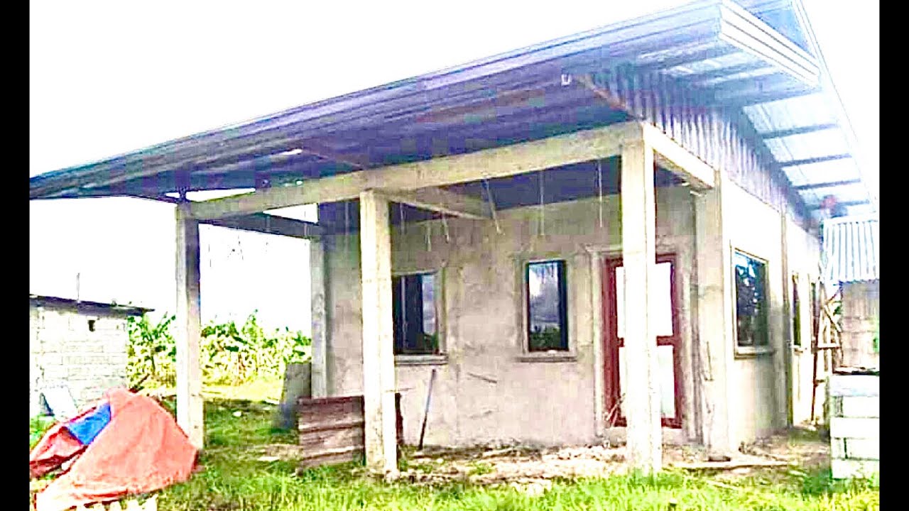 3Rooms Finish loob labas Steel Trusses Sliding Window SULIT ANG GASTOS ...