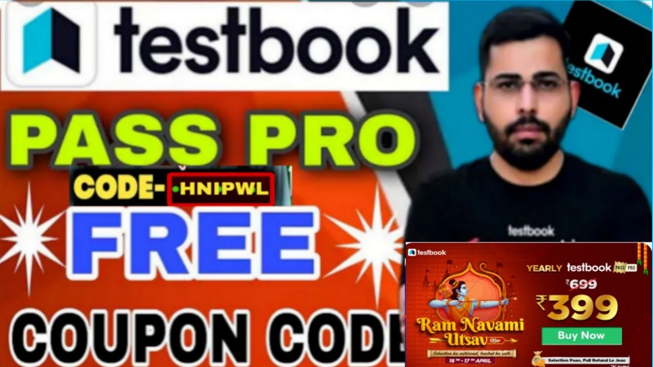 Testbook Pass Pro coupon code ( सिर्फ ₹149 में ) || Testbook Coupon ...