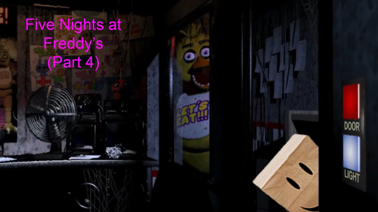 Down to the wire!! []\/[] Five Nights at Freddy's (Part 4) - YouTube