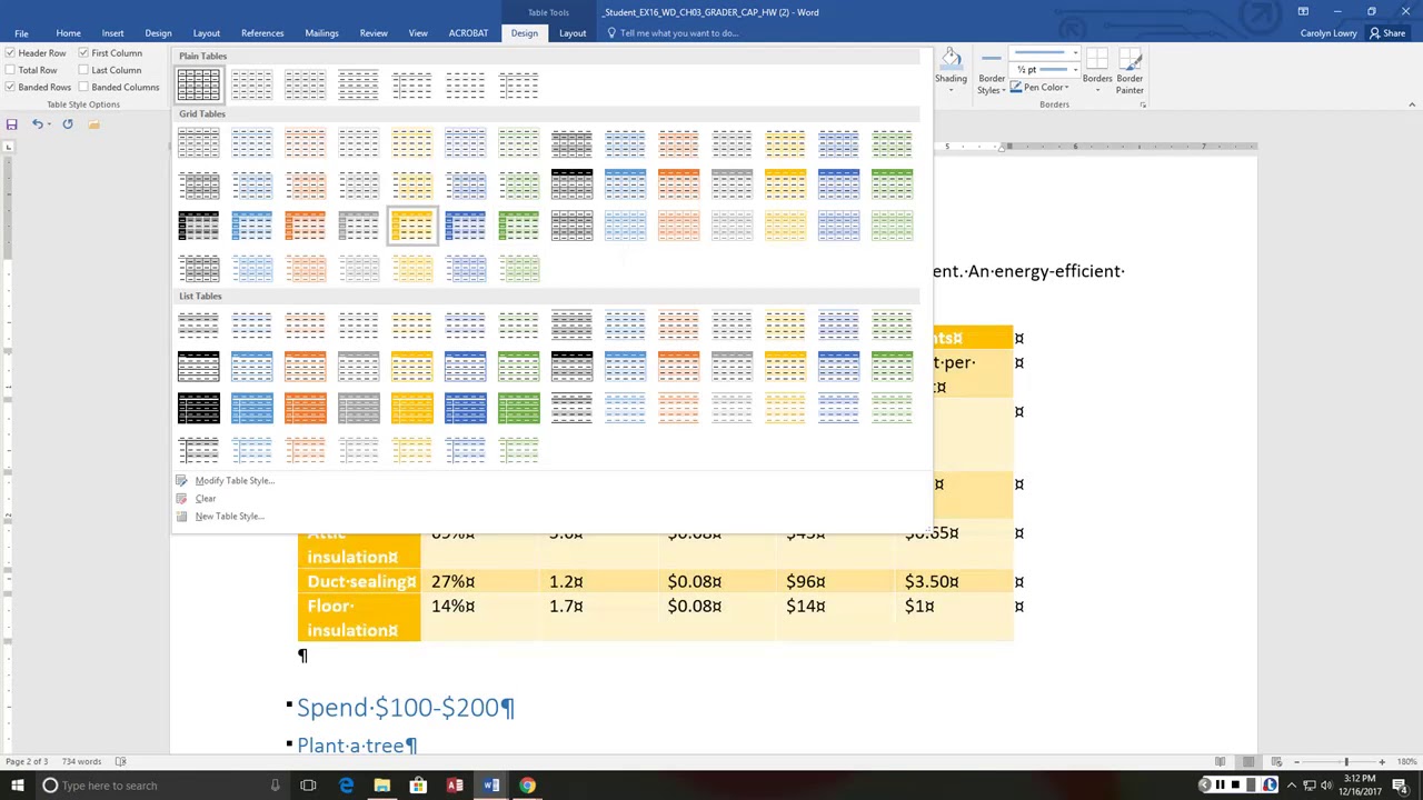 Word Chapter 3 Guided Project - YouTube