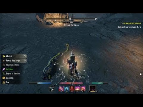 ESO Breton Magica Nightblade, Boss, never let your shield drop in ...