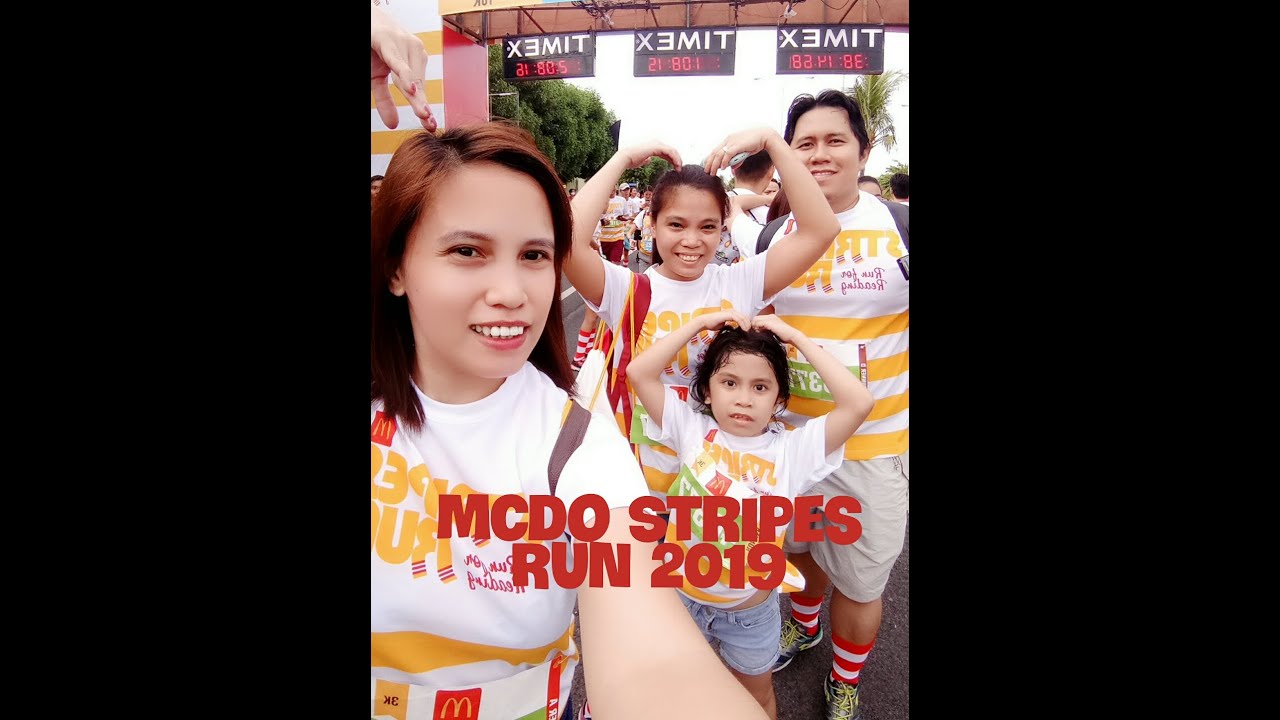 VLOG#1: Mcdo Stripes Run (Run for Reading) 2019 - YouTube