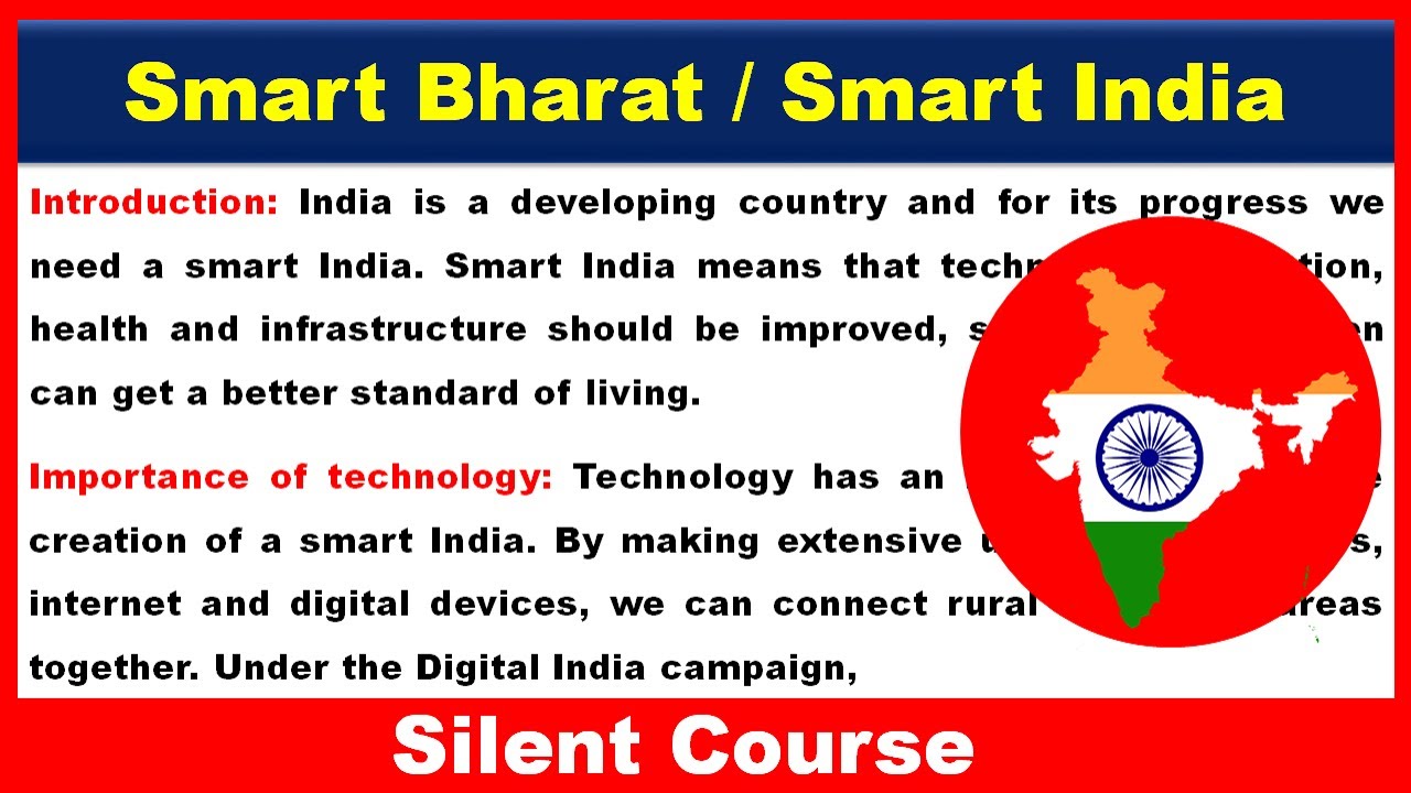 Essay on Smart Bharat | Smart Bharat Essay | Essay on Smart India In ...