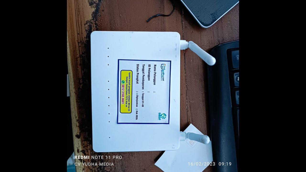 cara ganti sandi/pasword wifi di modem epon F477 - YouTube
