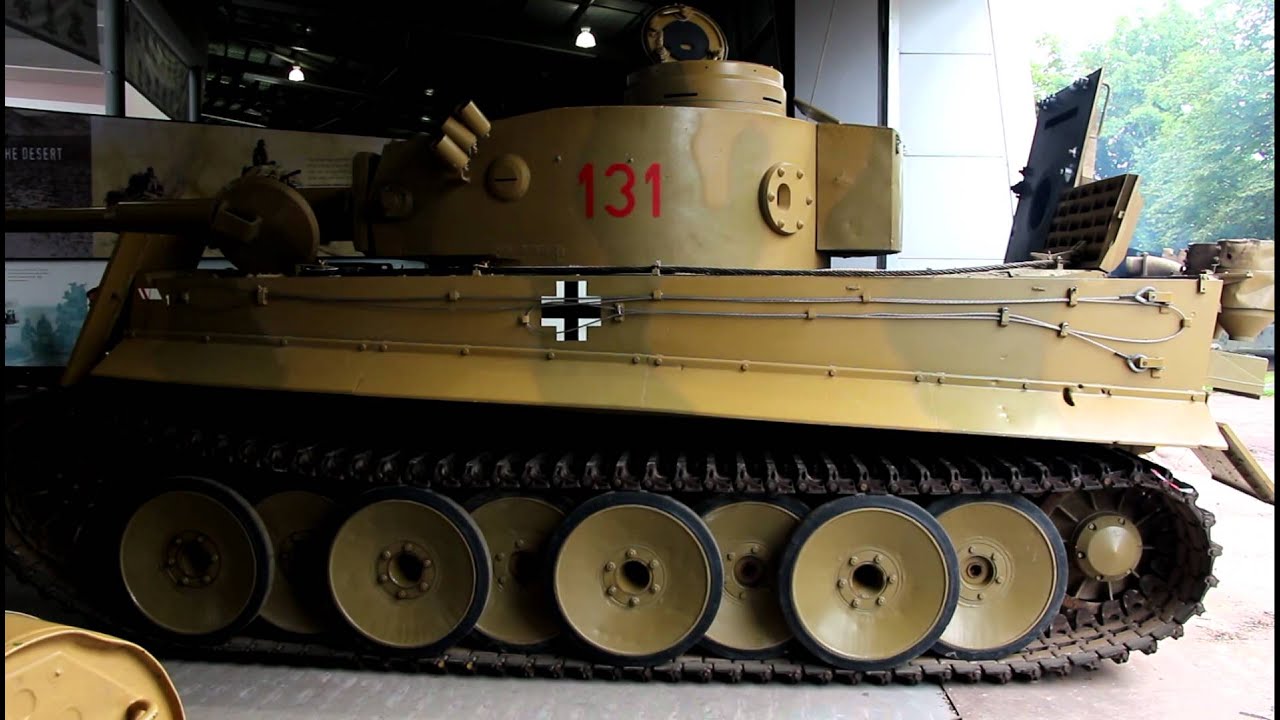 Tiger Tank at Bovingdon Tank Museum - YouTube