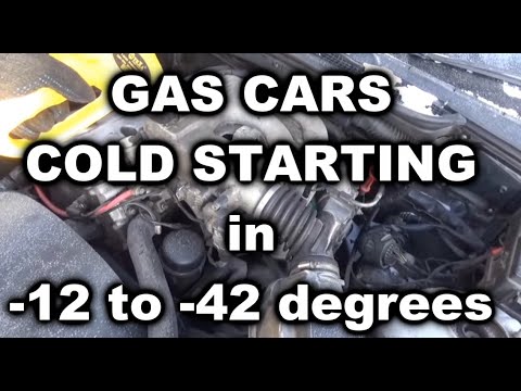 FROZEN GAS CARS COLD START Compilation | -42*C | s.3 ep.47 | Odpalanie samochodu na mrozie -40