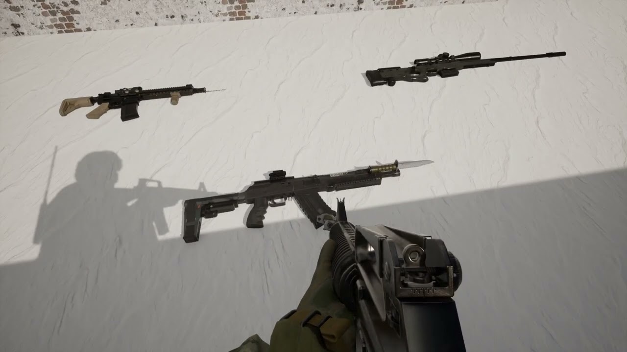 Unreal Engine 5 First Person Shooter Multiplayer WIP - YouTube