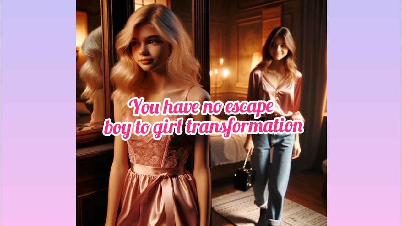 🌈You have no escape - boy to girl transformation- 🌟 MTF Transformation ...