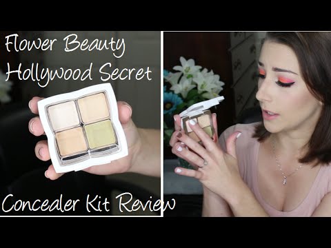 Flower Beauty Hollywood Secret Concealer Kit Review & Swatches - YouTube