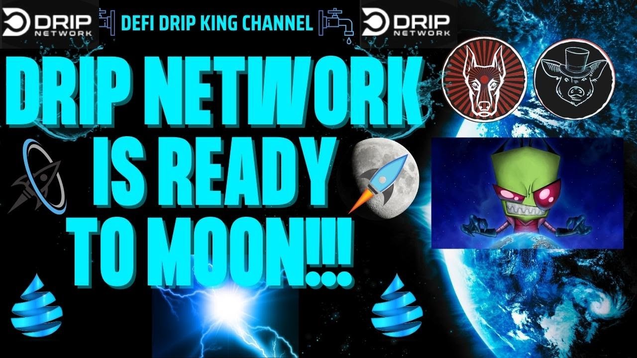 DRIP Network Is Ready To Moon!!! Forex Shark Major News!!! Animal Farm ...