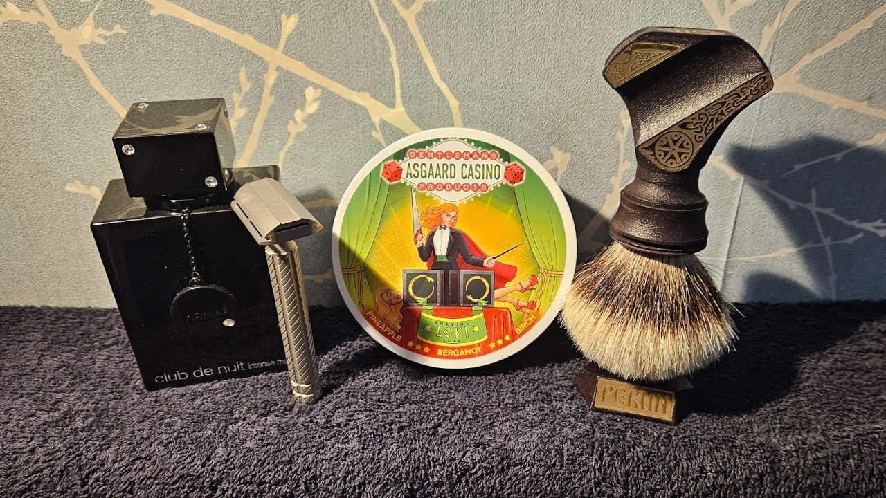 Smart Helix Perun Brush - MMGP Loki Shaving Soap - Aylsworth Apex Razor ...