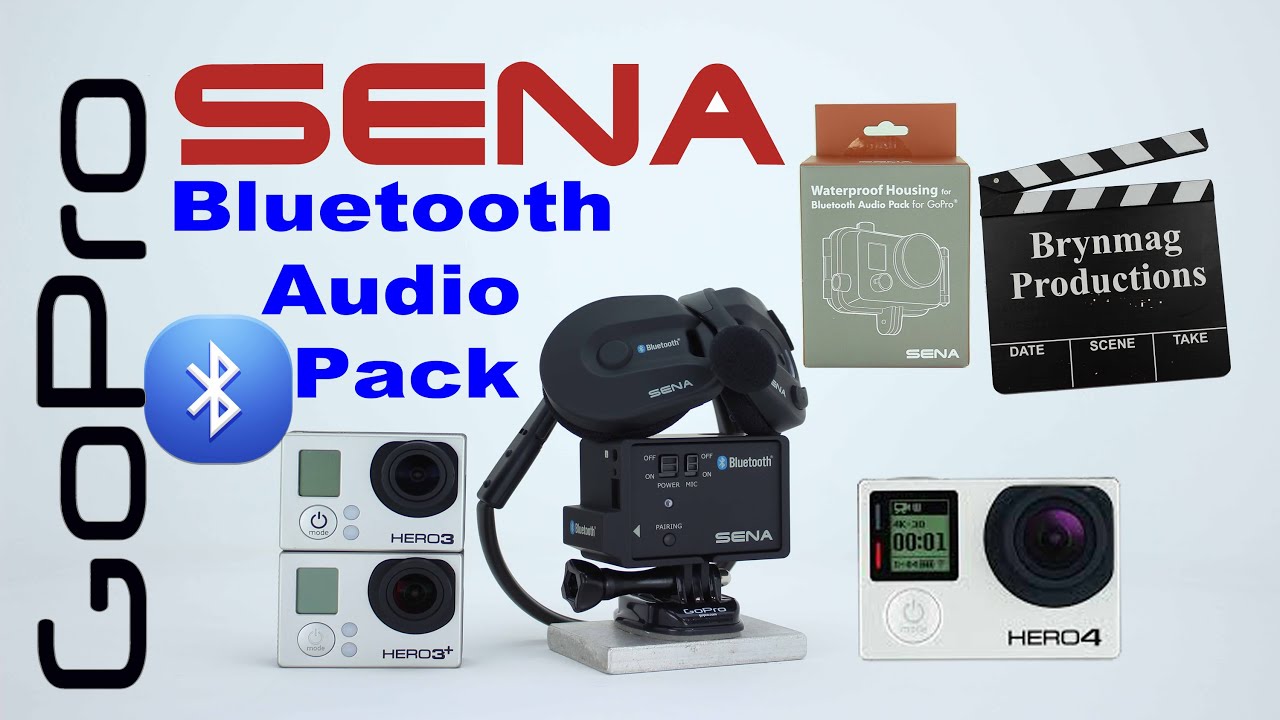 SENA Bluetooth Audio Pack for GoPro HERO3, HERO3+ & HERO4 - Waterproof ...