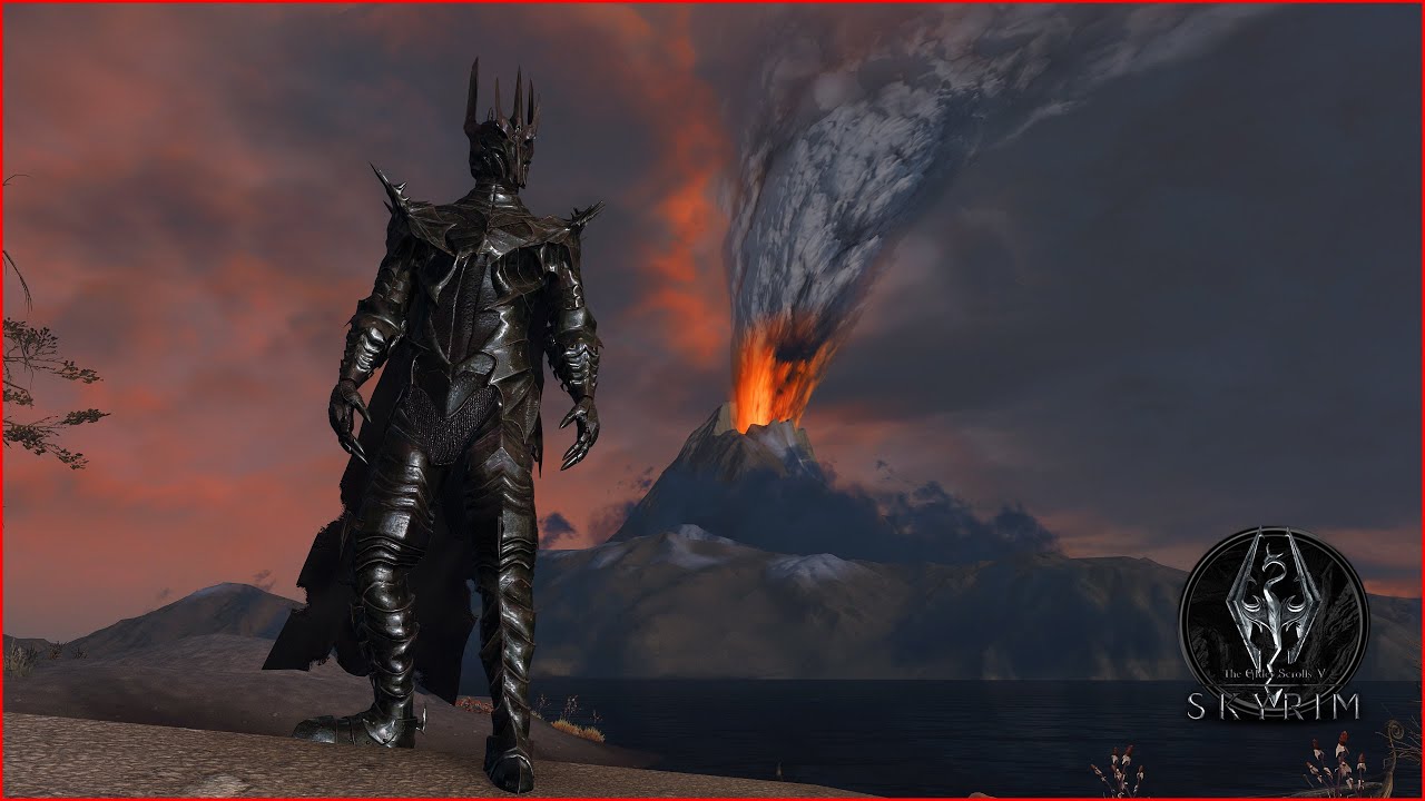 Skyrim Sauron Armor - YouTube