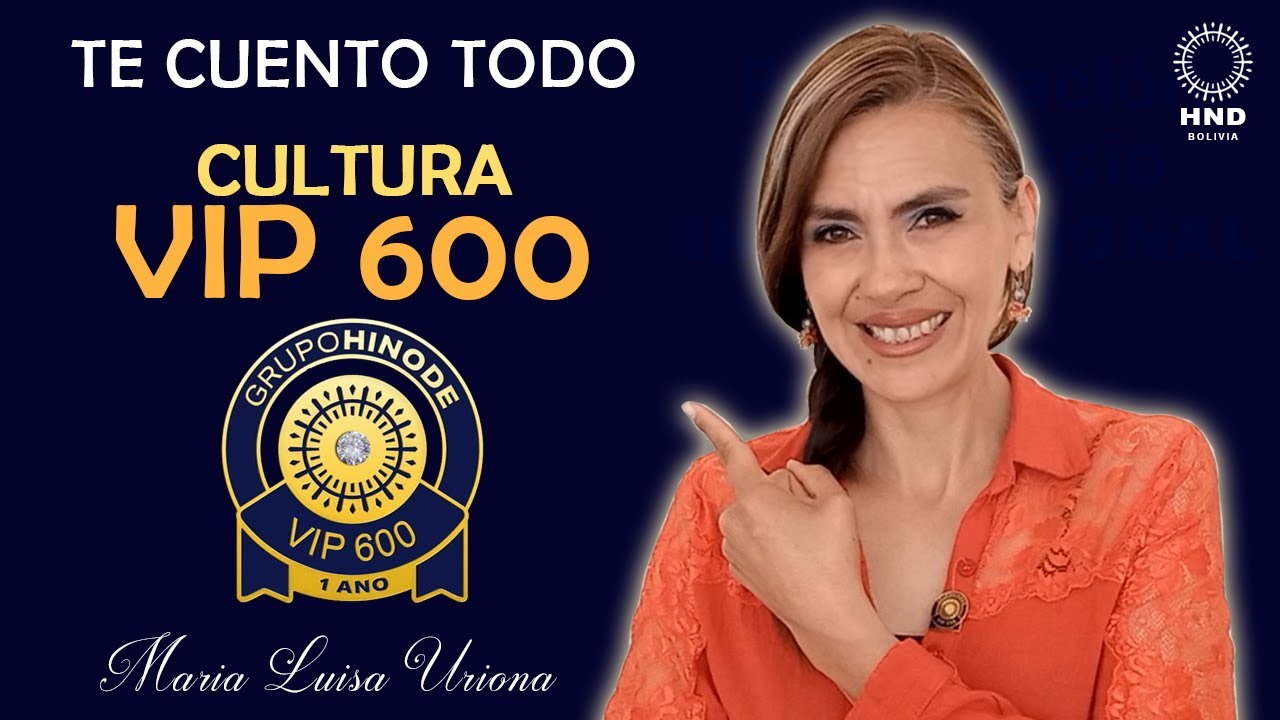 (063) Todo sobre la Cultura VIP 600 en HND (Grupo Hinode) - YouTube
