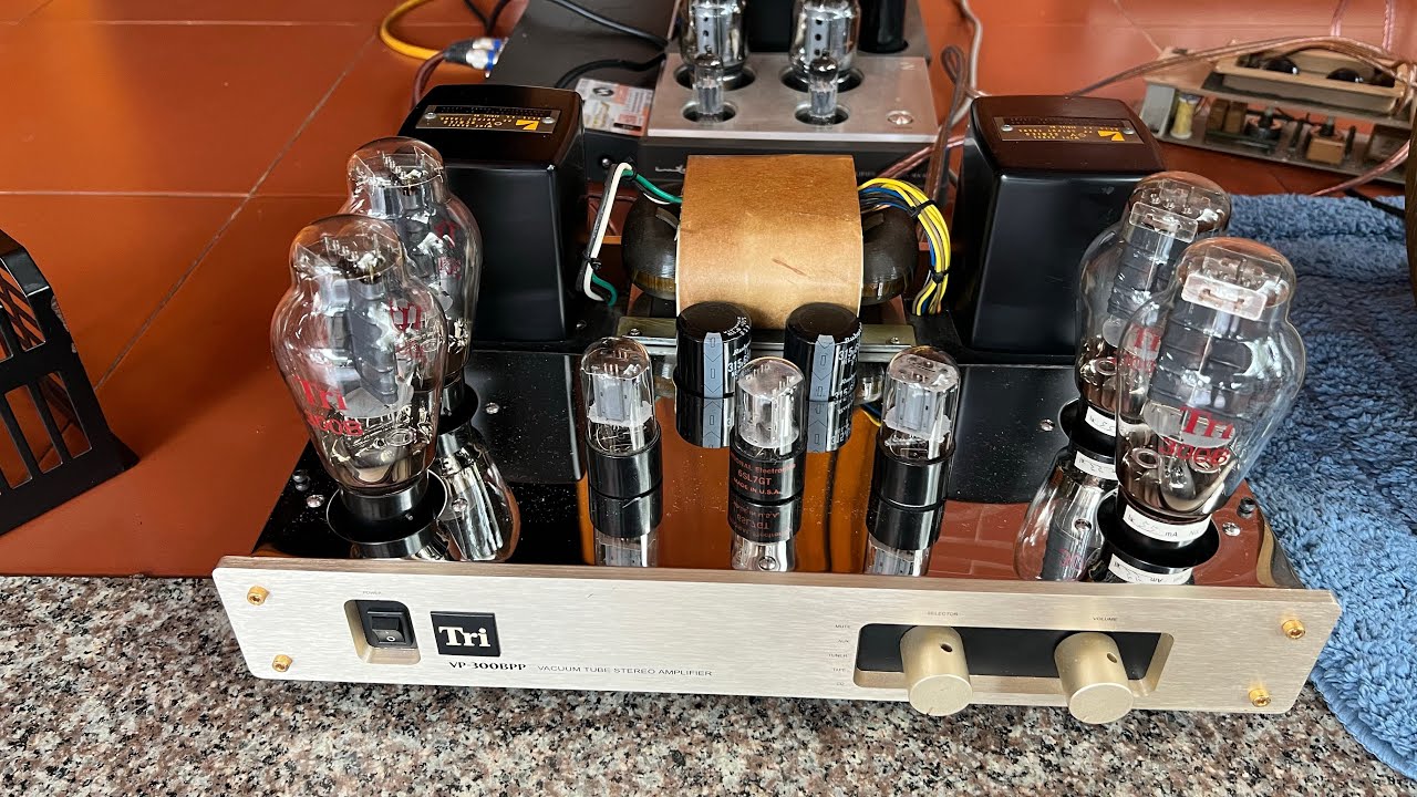 ÂM LY ĐÈN TRIODE 300B-VPP.hàng japan.zalo:0587569281 - YouTube