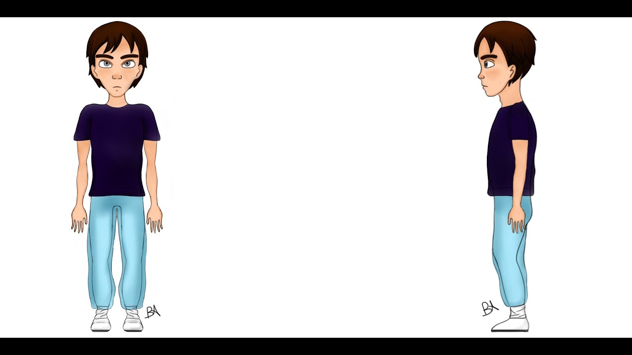 My first very own Character Design for a Project! - YouTube