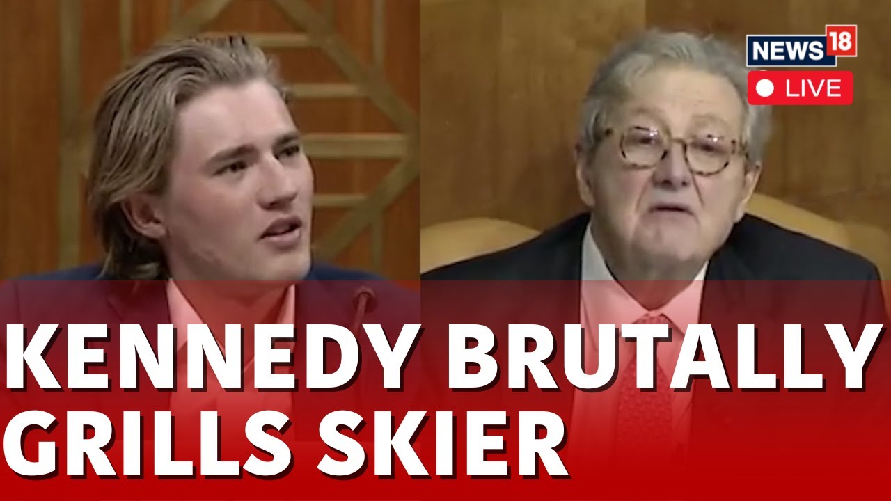 Senator Kennedy LIVE | John Kennedy Grills Olympic Skier On Past Posts ...