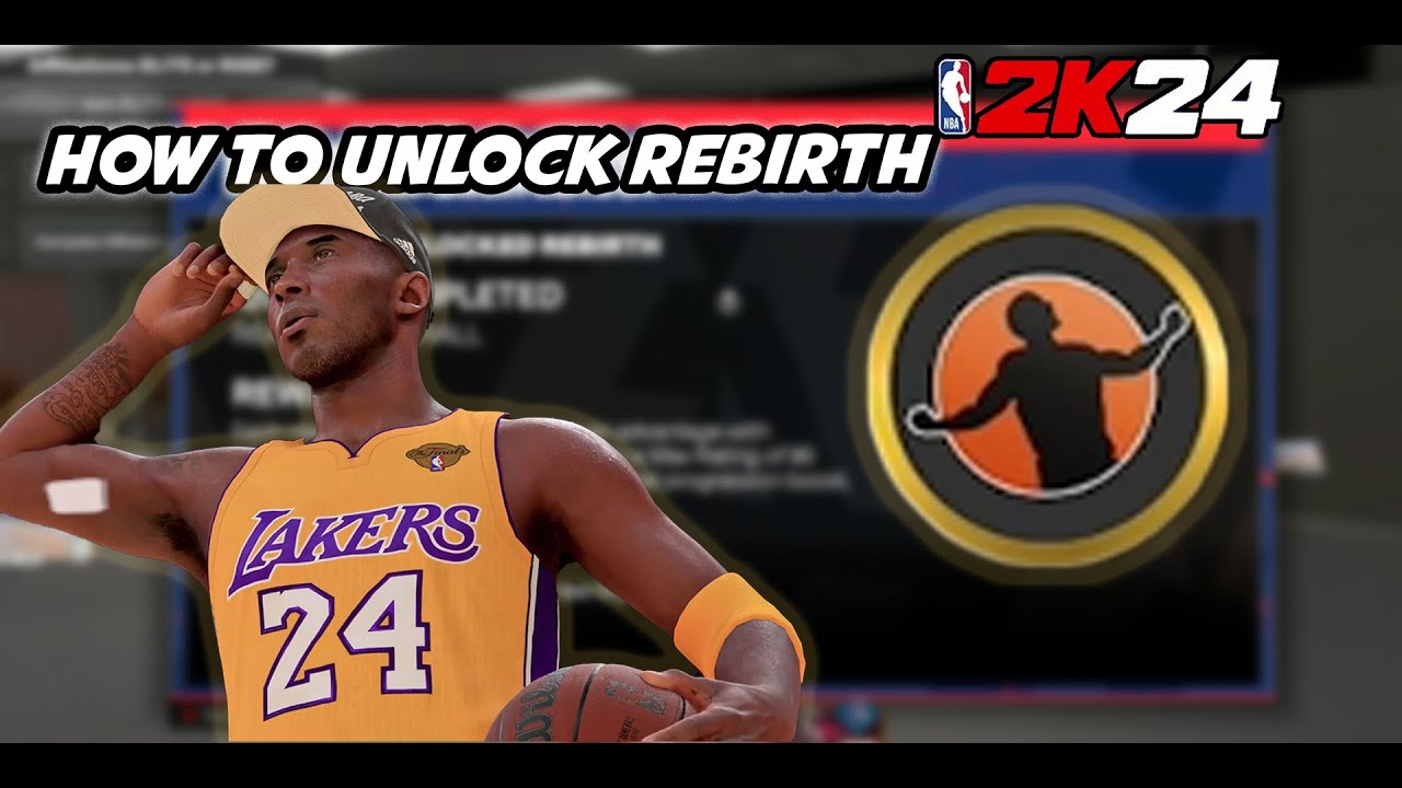 How to Get Rebirth on NBA 2K24 | ALL BADGES START AT SILVER ON REBIRTH ...