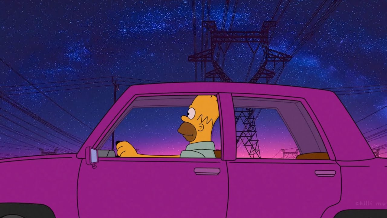 Chill Night Drive - Lofi hip hop mix ~ Stress Relief, Relaxing Music ...